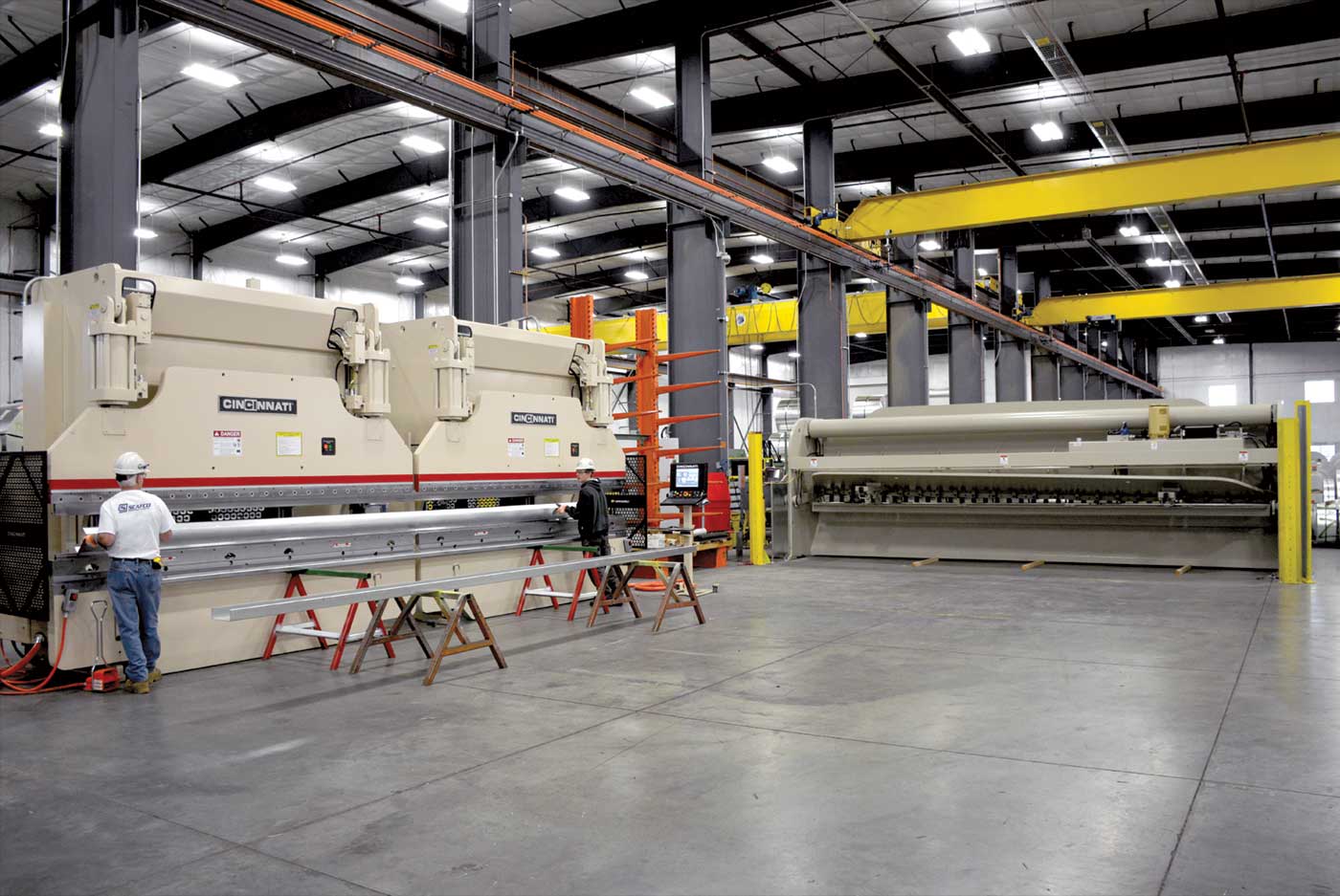 Custom Brake Shapes to 24' - SCAFCO Steel Stud Company