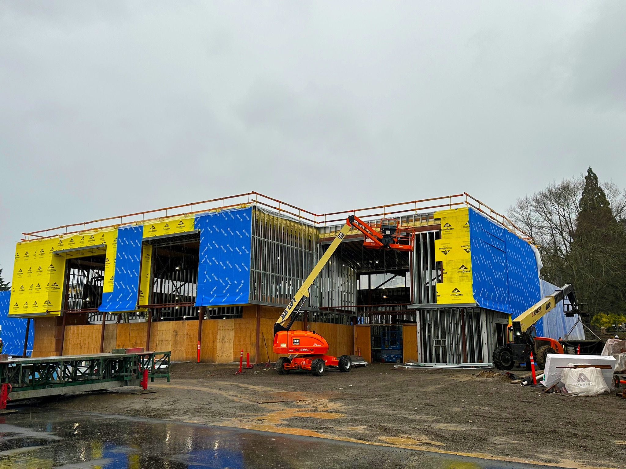 Oak Lodge Library Nears Completion in Milwaukie, Oregon with SCAFCO ...