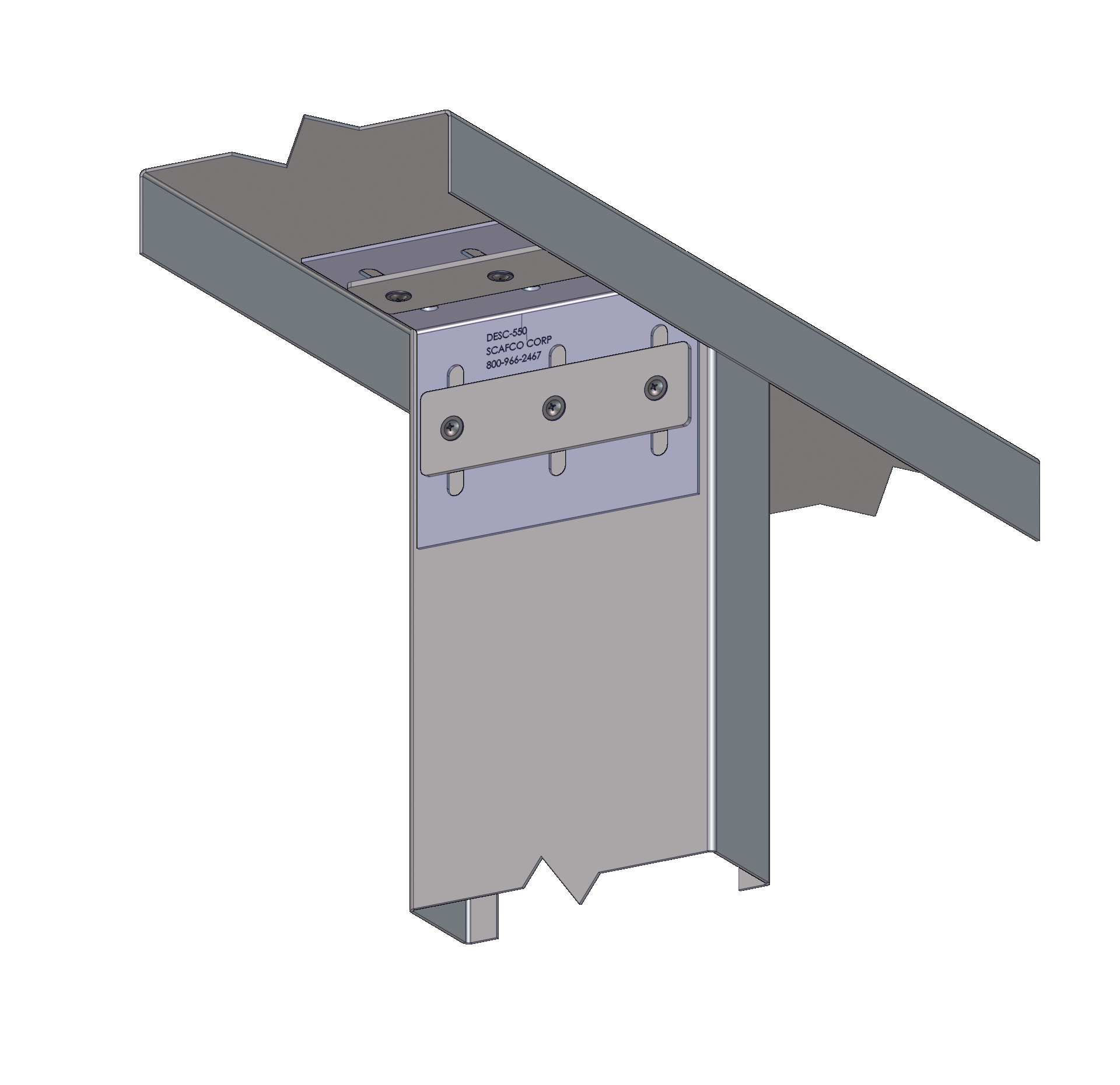 DESC - Exterior/Interior Head-of-Wall Drift Clip - SCAFCO Steel Stud ...