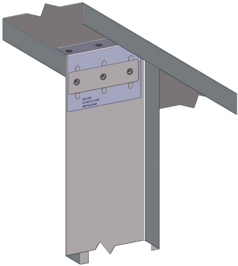 ESC - Exterior Head-of-Wall Deflection Slide Clip - SCAFCO Steel Stud ...