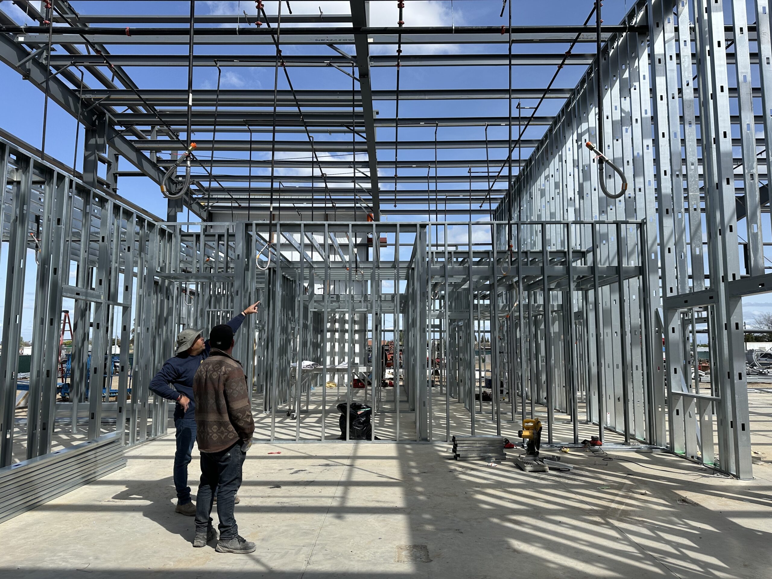 FRAMING BEGINS AT PSU SCHOOL OF ART + DESIGN - SCAFCO Steel Stud Company